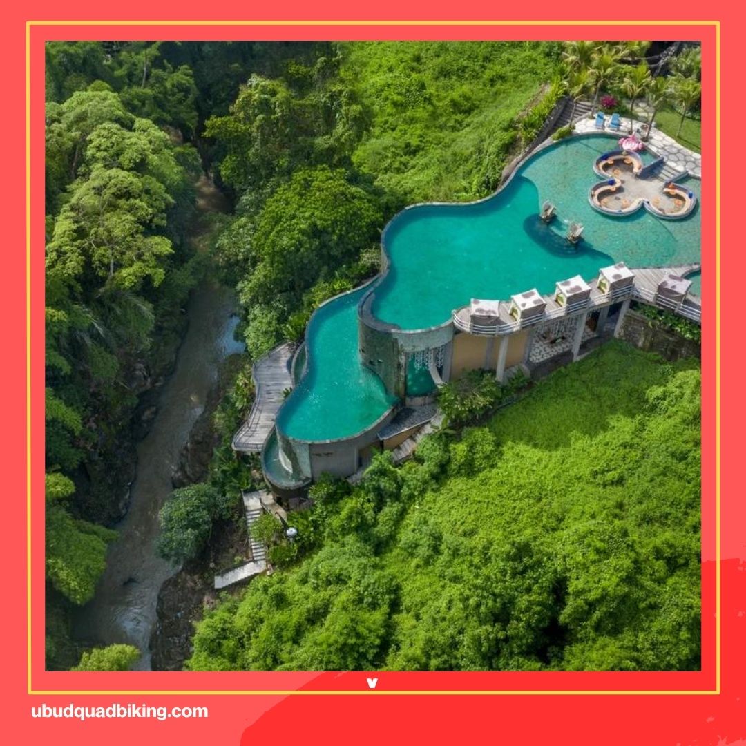 Relaxing at Tlaga Singha Infinity Pool Bali and Its Beauty